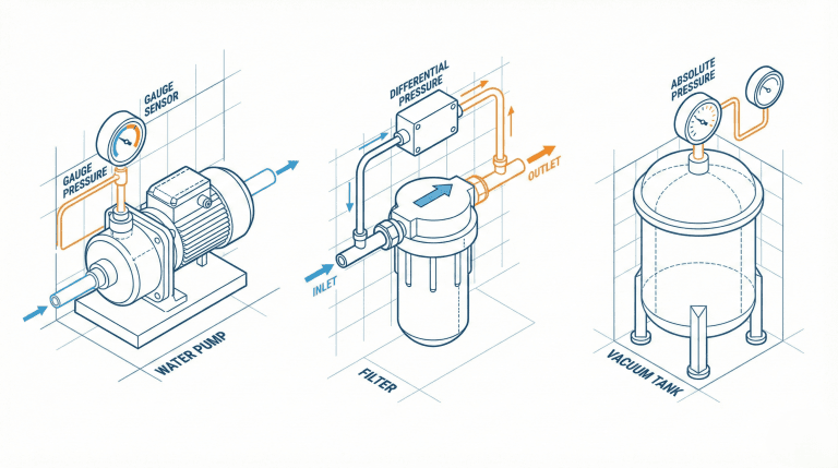 Types of Pressure Measurement & How to Select the Right Sensor | Celectric